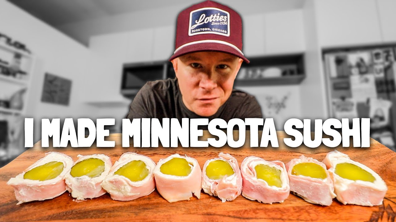 My first time eating Pickle Roll Ups | *MINNESOTA SUSHI FOOD VLOG* 🥒 ...