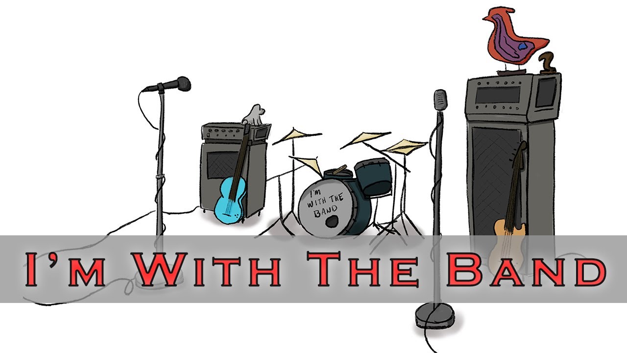 Timelapse Illustration: I'm With The Band - YouTube