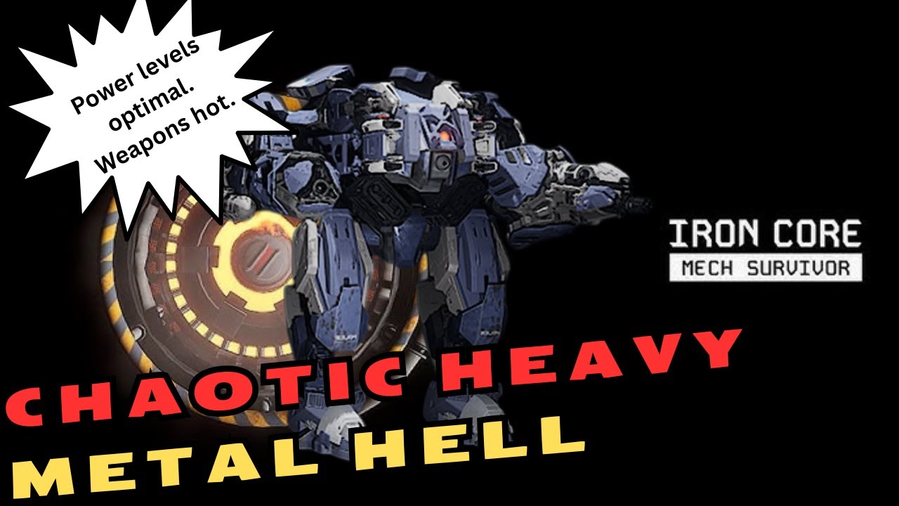 This Game Is Mecha Vampire Survivors on Steroids! --- Iron Core Mech ...