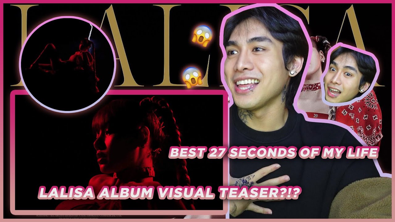 LISA - FIRST SINGLE ALBUM LALISA VISUAL TEASER #1 REACTION!! | best 27 ...