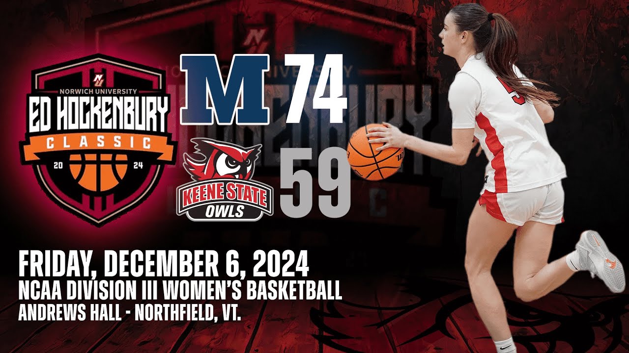Keene State Women's Basketball Highlights vs. Middlebury 12/6/2024 ...