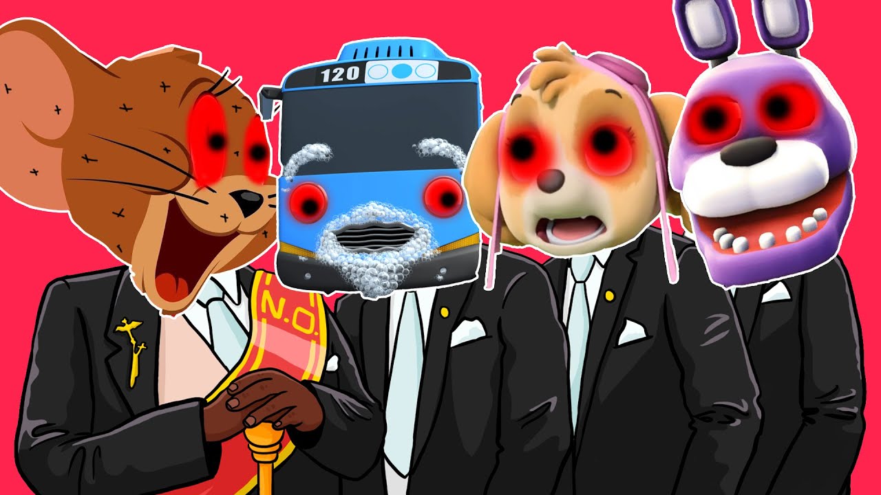 Tom and Jerry EXE & Tayo The Little Bus EXE & Paw Patrol EXE & FNAF EXE ...