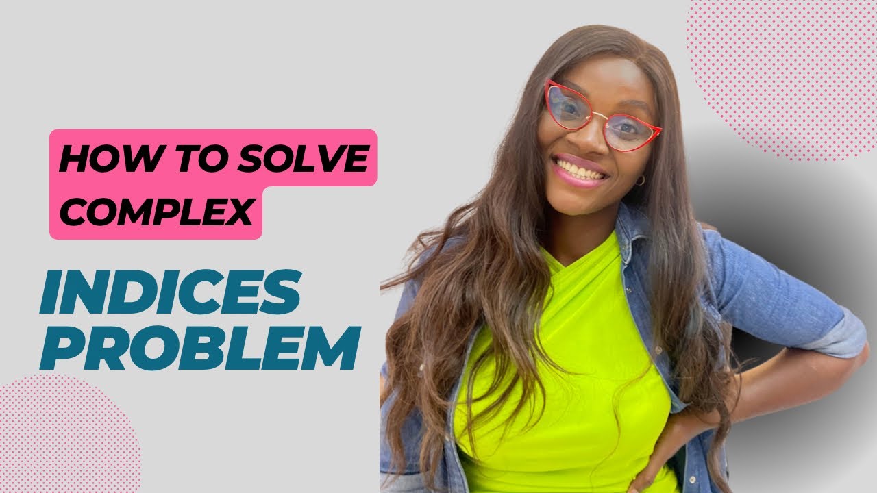 How to solve complex Indices problem. #maths #solvingmath #mathematics ...