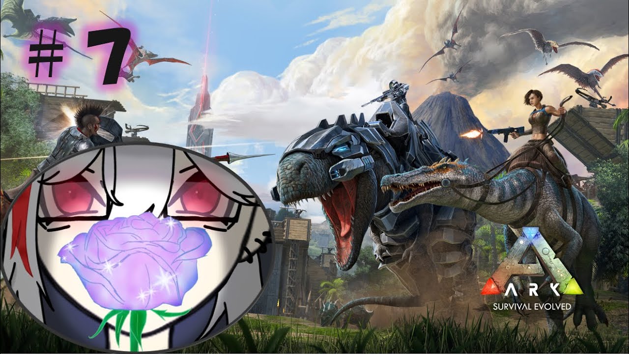 【Ark #7】恐竜たちがいる世界でサバイバル - YouTube