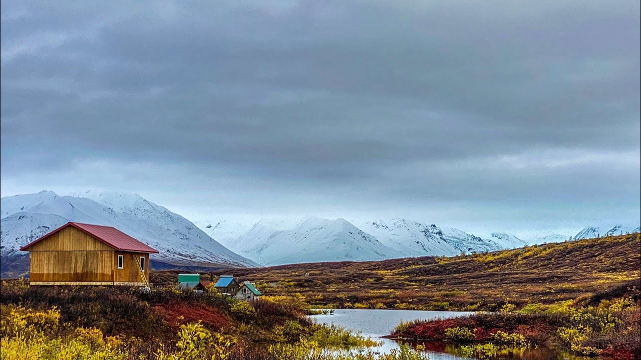 Building my off grid Alaskan cabin - YouTube