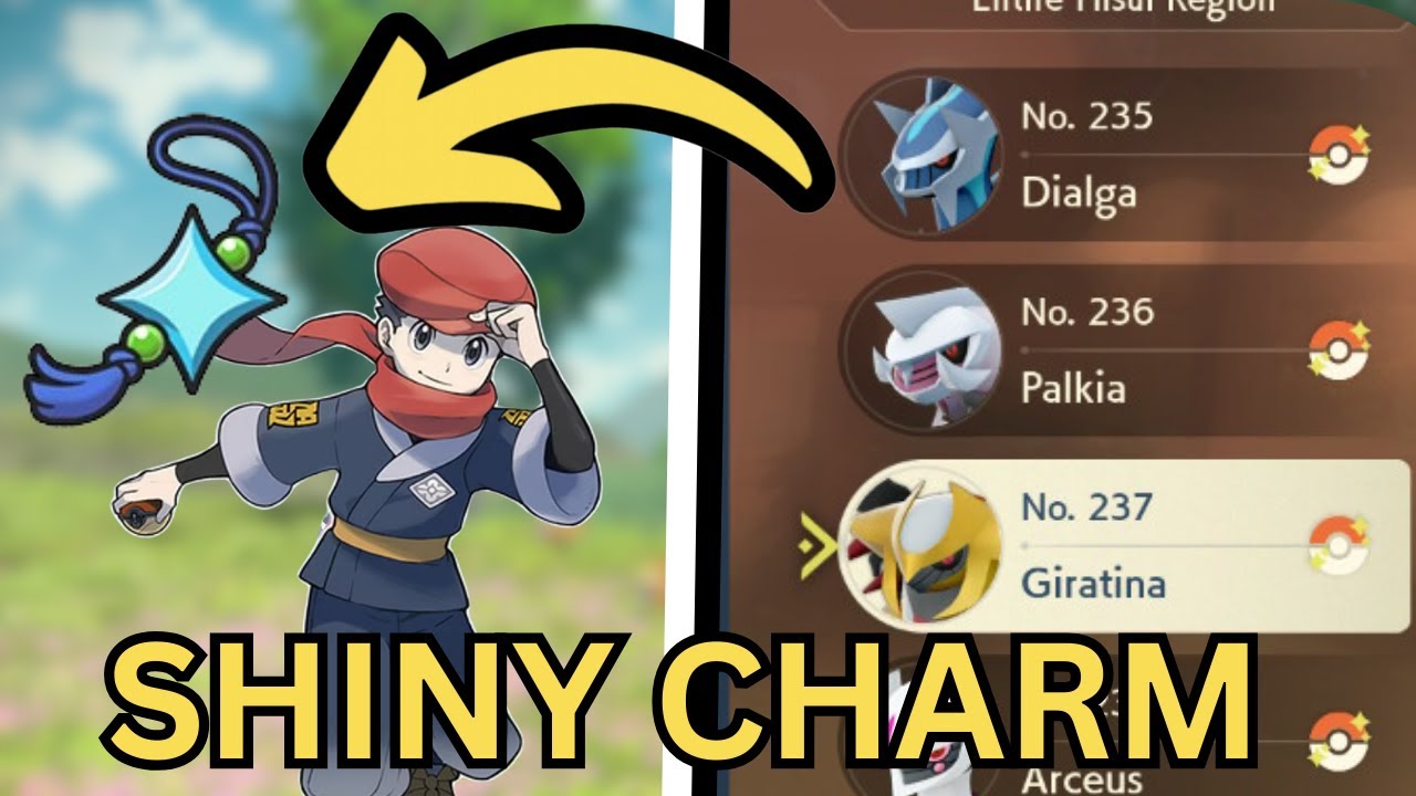 PLA Shiny Charm Adventures! - YouTube