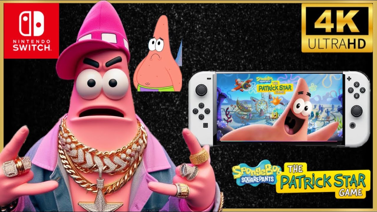 SpongeBob SquarePants: The Patrick Star GameNintendo Switch oled ...