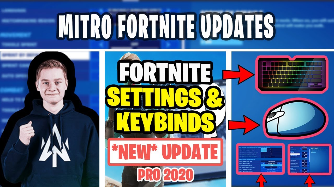 Mitr0 Fortnite Settings, Keybinds and Setup [Updated 1 Aug 2020] Mitr0 ...