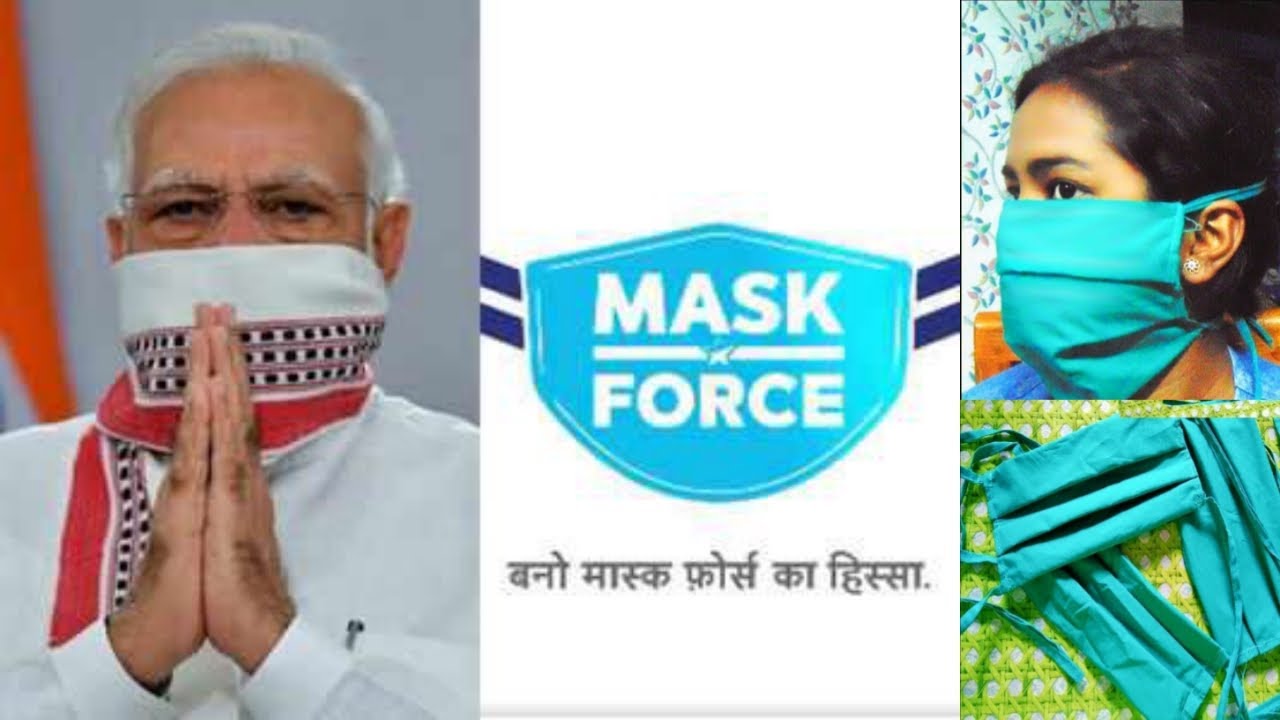 #87 Mask Force ll how to make surgical mask at home ll Mask Force Team ...
