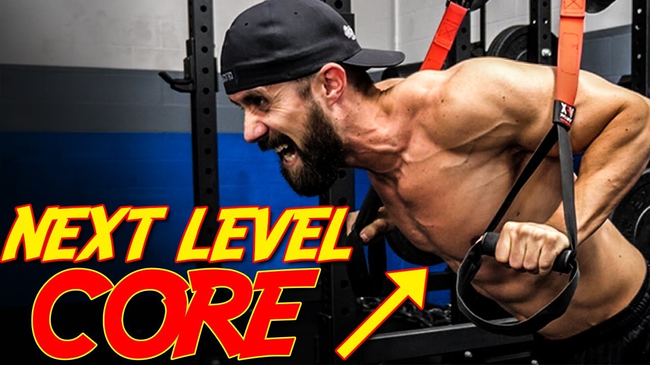 TOP 5 ADVANCED CORE Exercises with a Suspension Strap / Strong, RIPPED ...