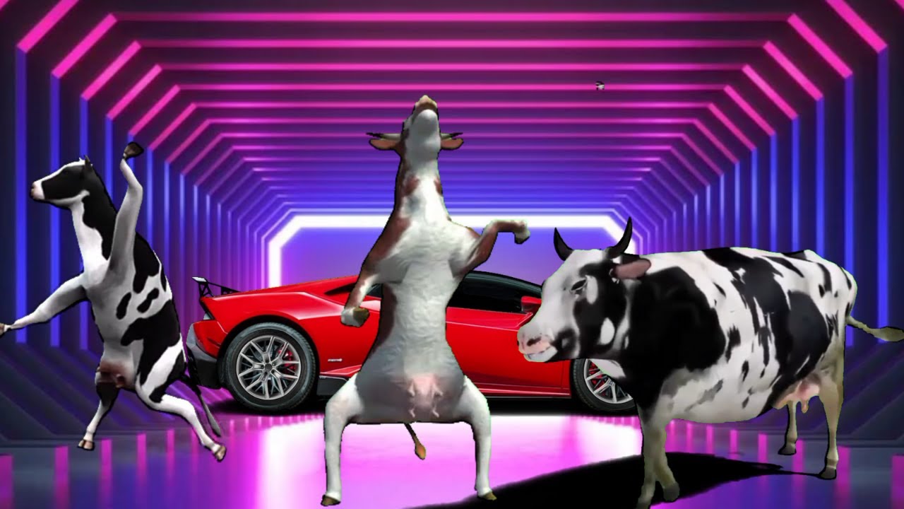 Cow dance |Cow video |Cow cartoon| Funny cow dance | ARASH feat. SNOOP ...