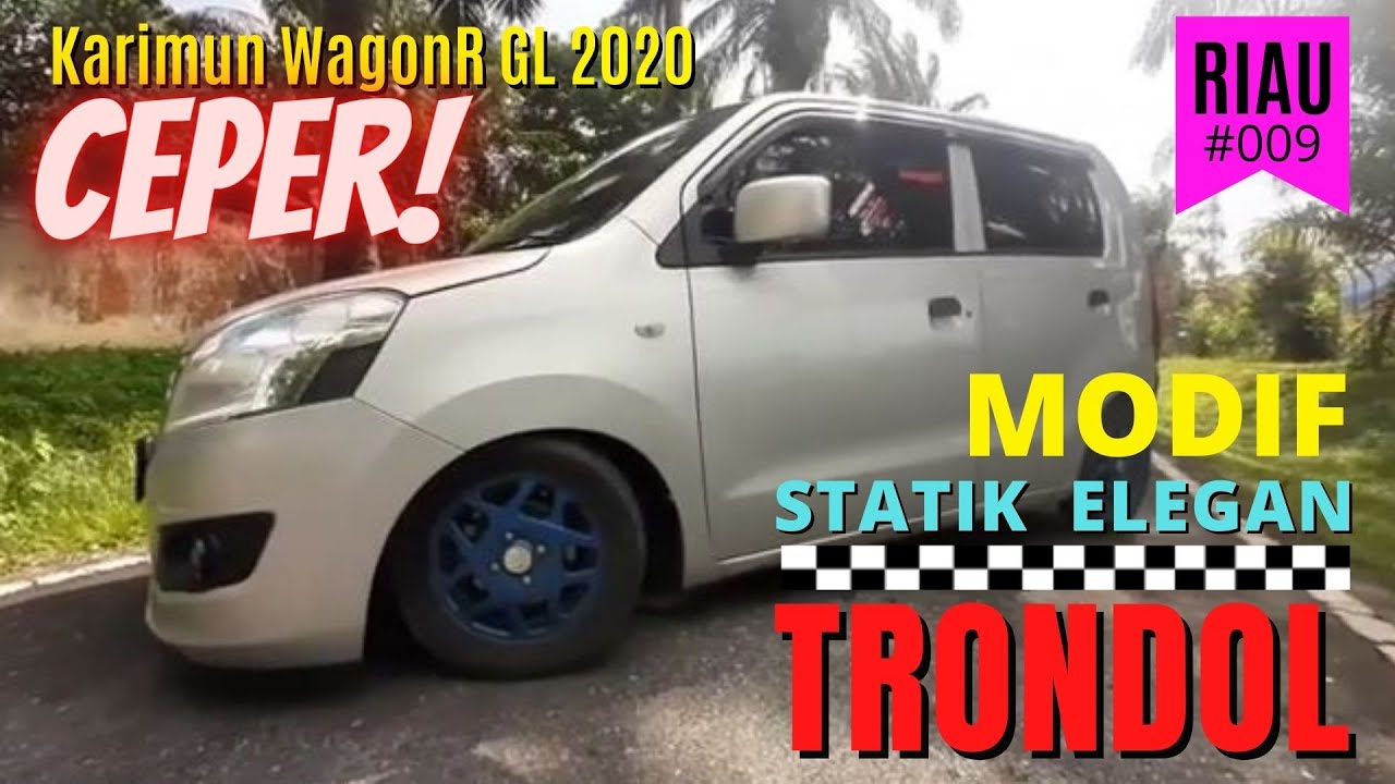 Modifikasi Karimun WagonR GL 2020 ''Statik Elegan'' terlihat simple ...