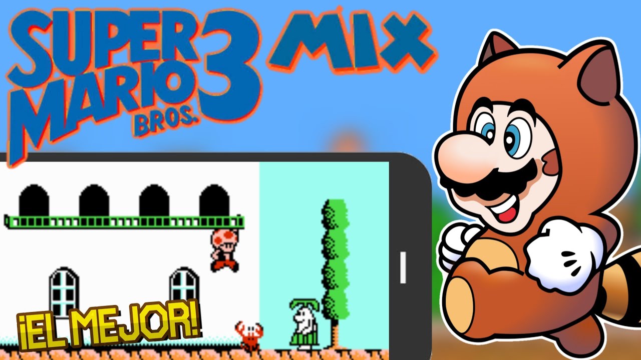 ⭐Súper Mario Bros 3 Mix - ¿El Mejor? - Gameplay + Lonk - YouTube
