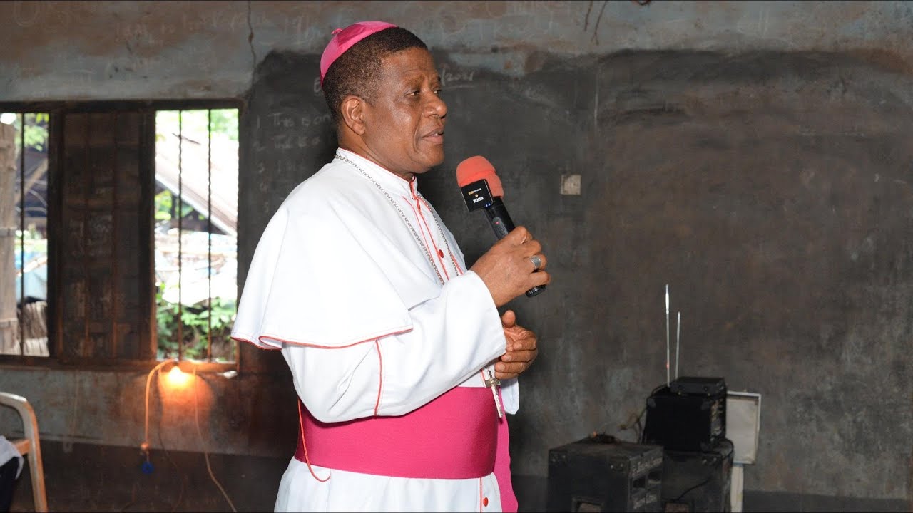 Ụda Part III: Bishop Onah Visits St. Joseph's Station. - YouTube