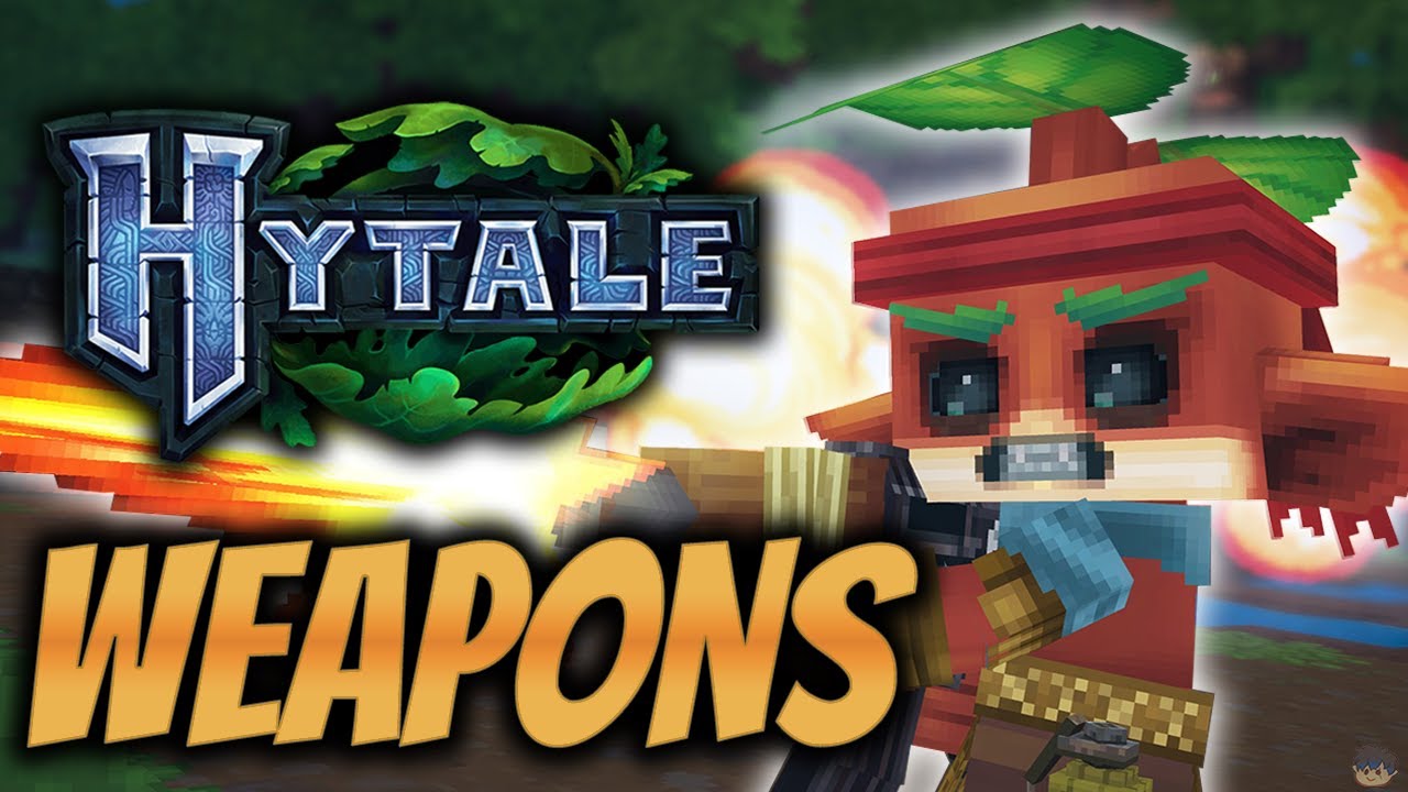 Hytale | Weapons in Hytale EXPLAINED | 2021 - YouTube