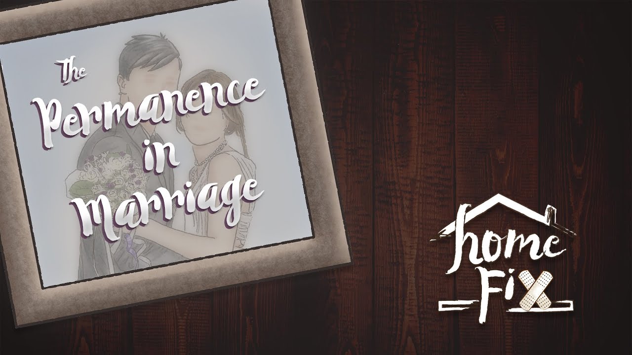 The Permanence of Marriage [Matthew 19:3-9] - YouTube