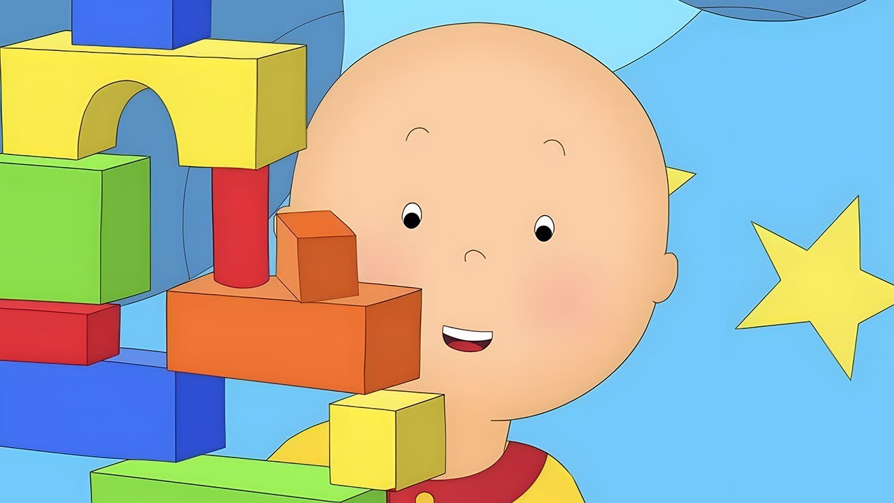 Diversión con Bloques de Construcción | Las Nuevas Aventuras de Caillou ...