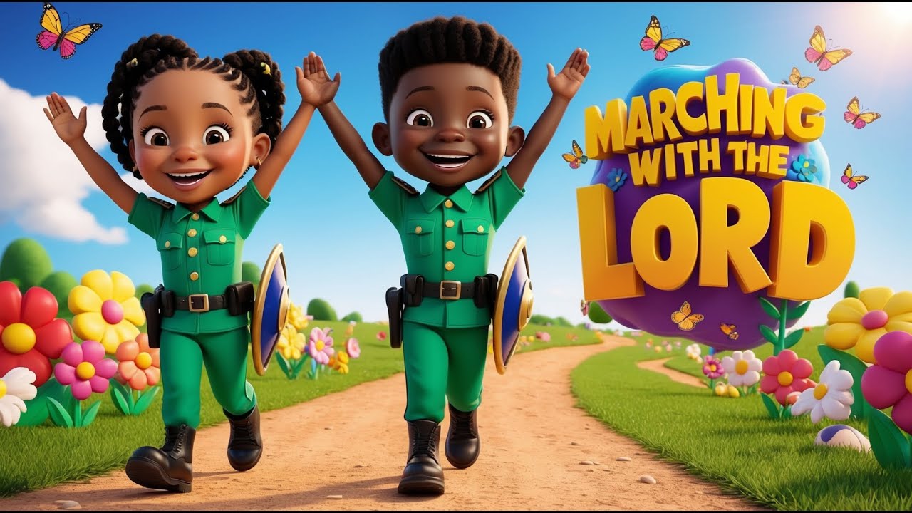 Marching With the Lord |faith, the Armor of God| Jesus Children Songs ...