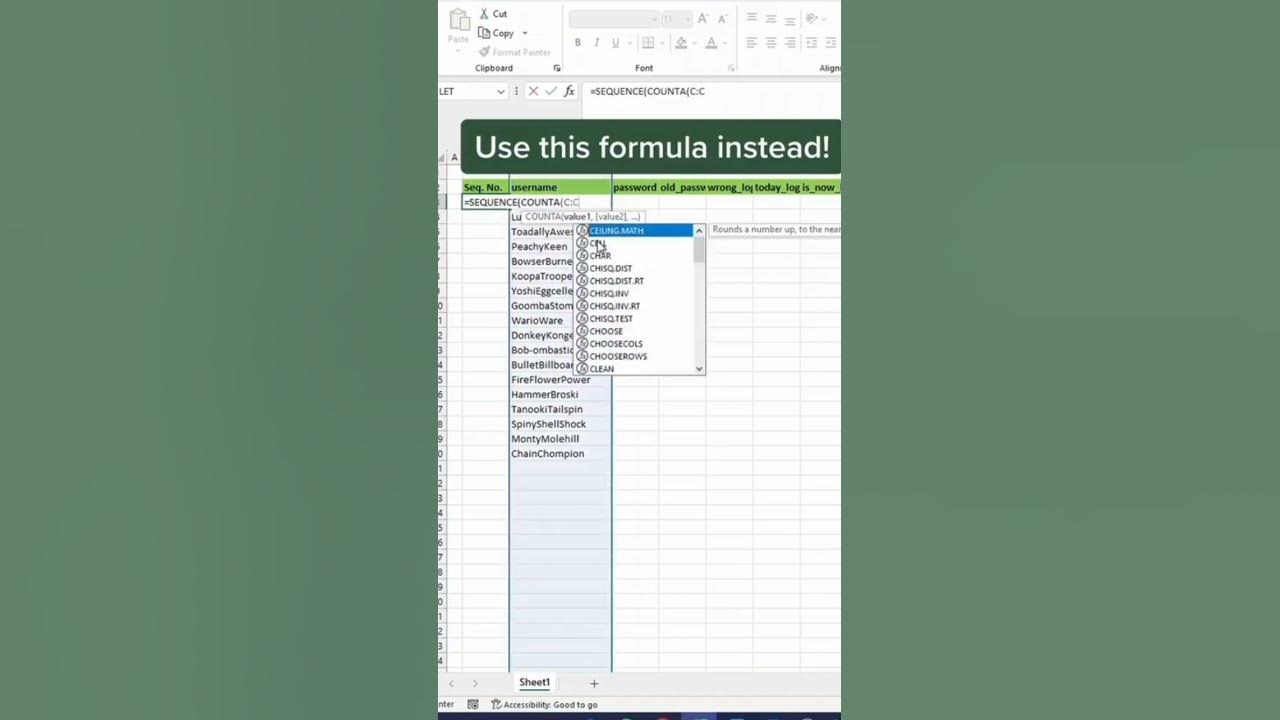 How To Automatically Serial Number In Excel Printable Timeline Templates