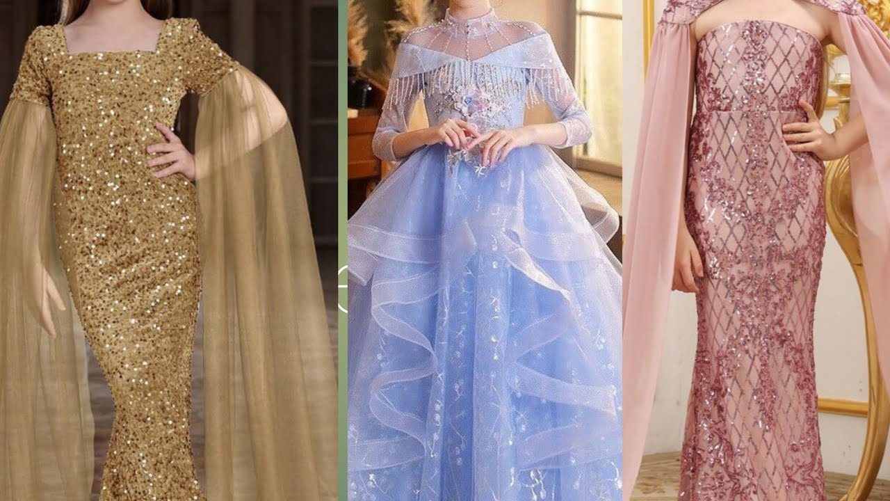 beautiful party frocks - YouTube
