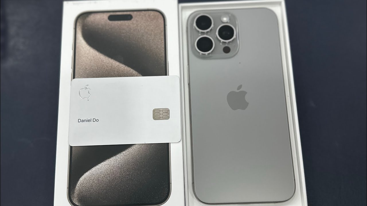 iPhone 15 Pro Max 512 Natural Color - YouTube