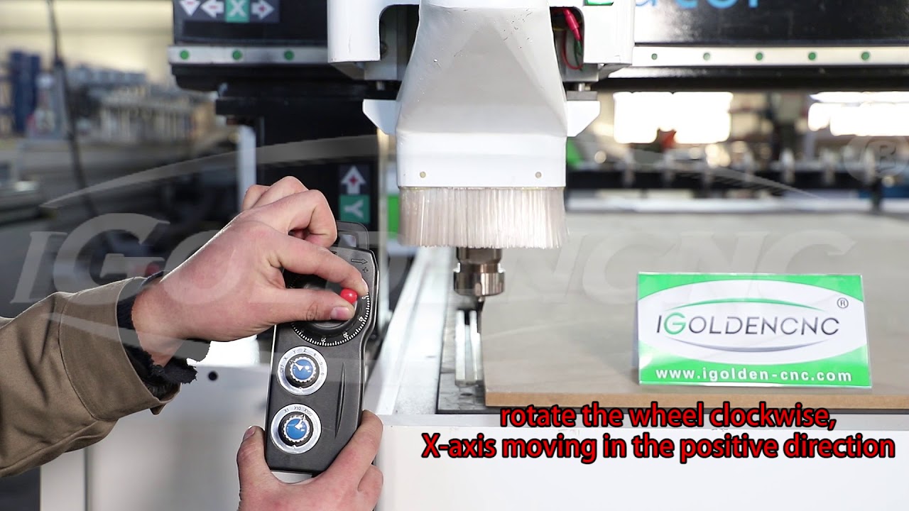 How to move the X, Y and Z axis manually - YouTube