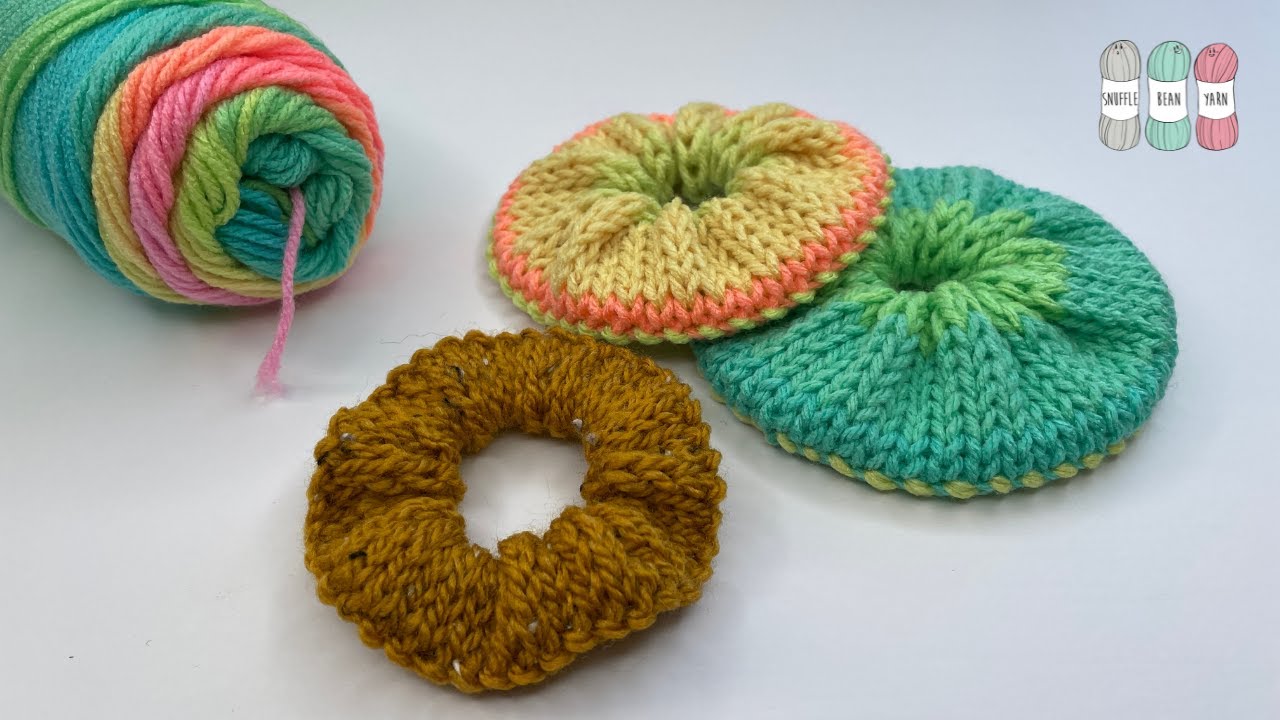 How to Make Scrunchies on your Addi/Sentro Knitting Machine! | Circular ...