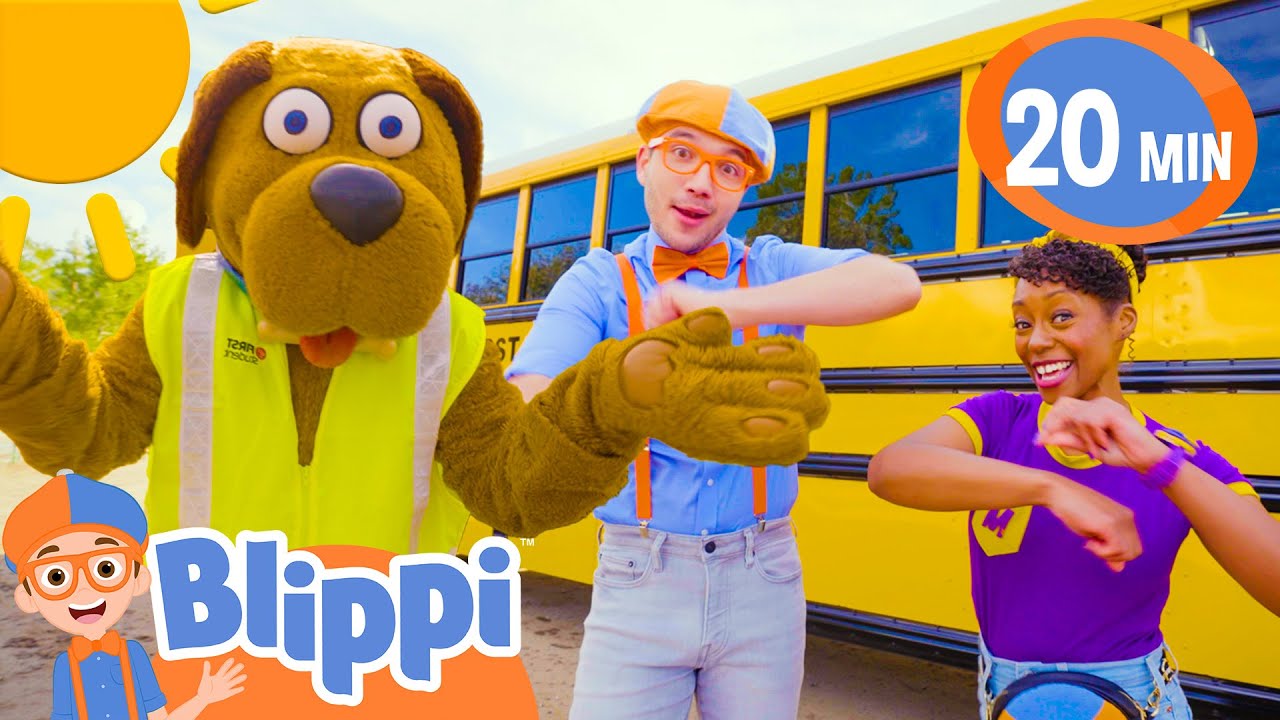 Big Yellow Bus!🚌 | Blippi Songs 🎶| Educational Songs For Kids - YouTube