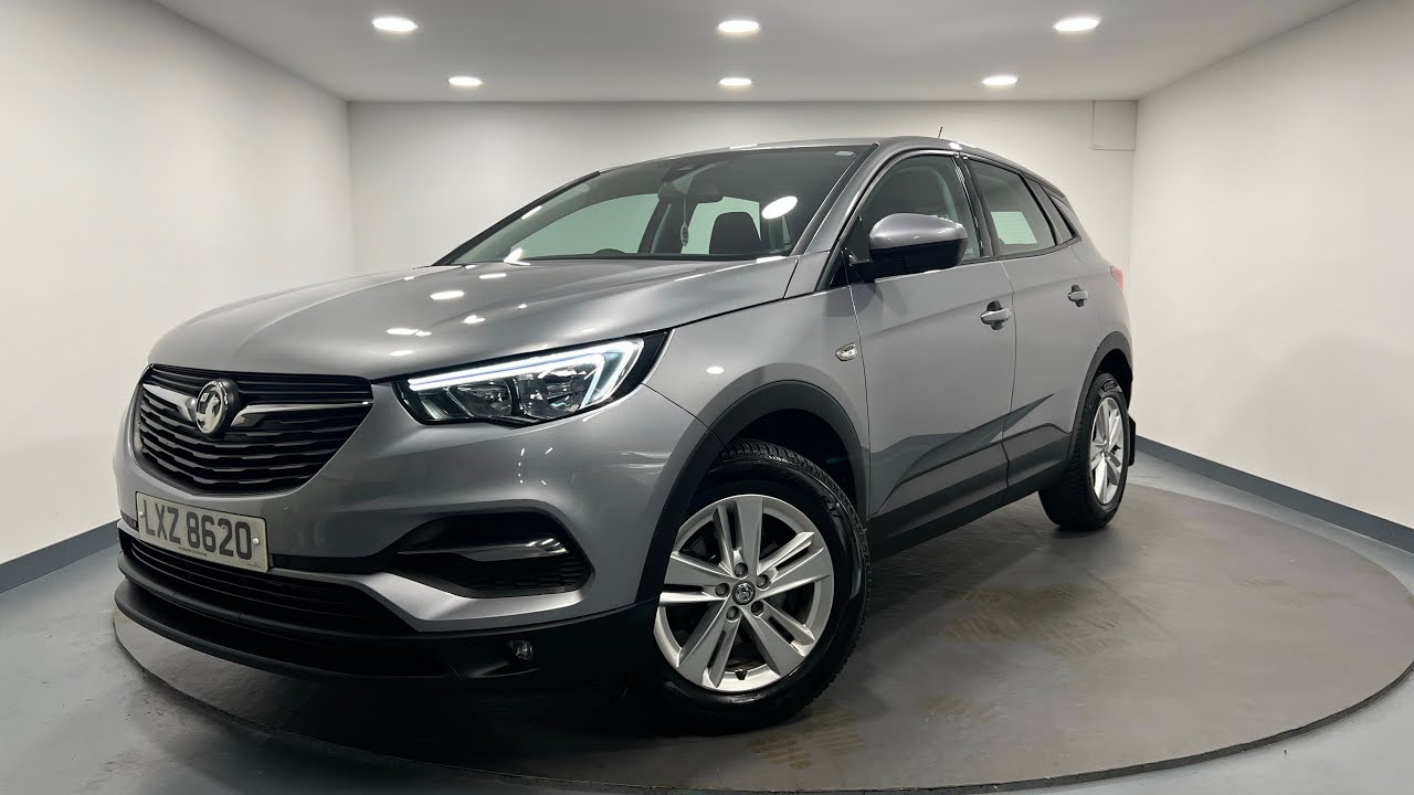 2018 Vauxhall Grand land X 1.6 SE Turbo Walkaround - YouTube