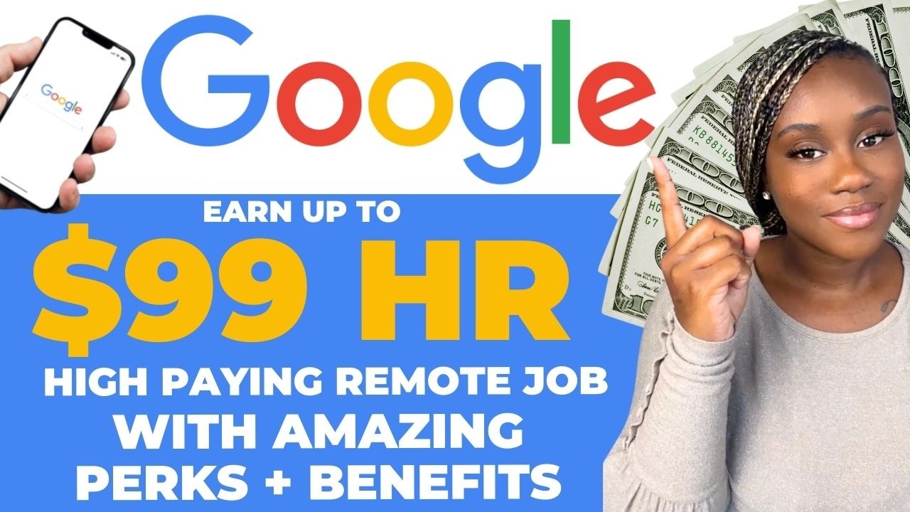 GOOGLE REMOTE JOBS | EARN UP TO $3,960/WK | HIGH PAYINF REMOTE JOBS ...