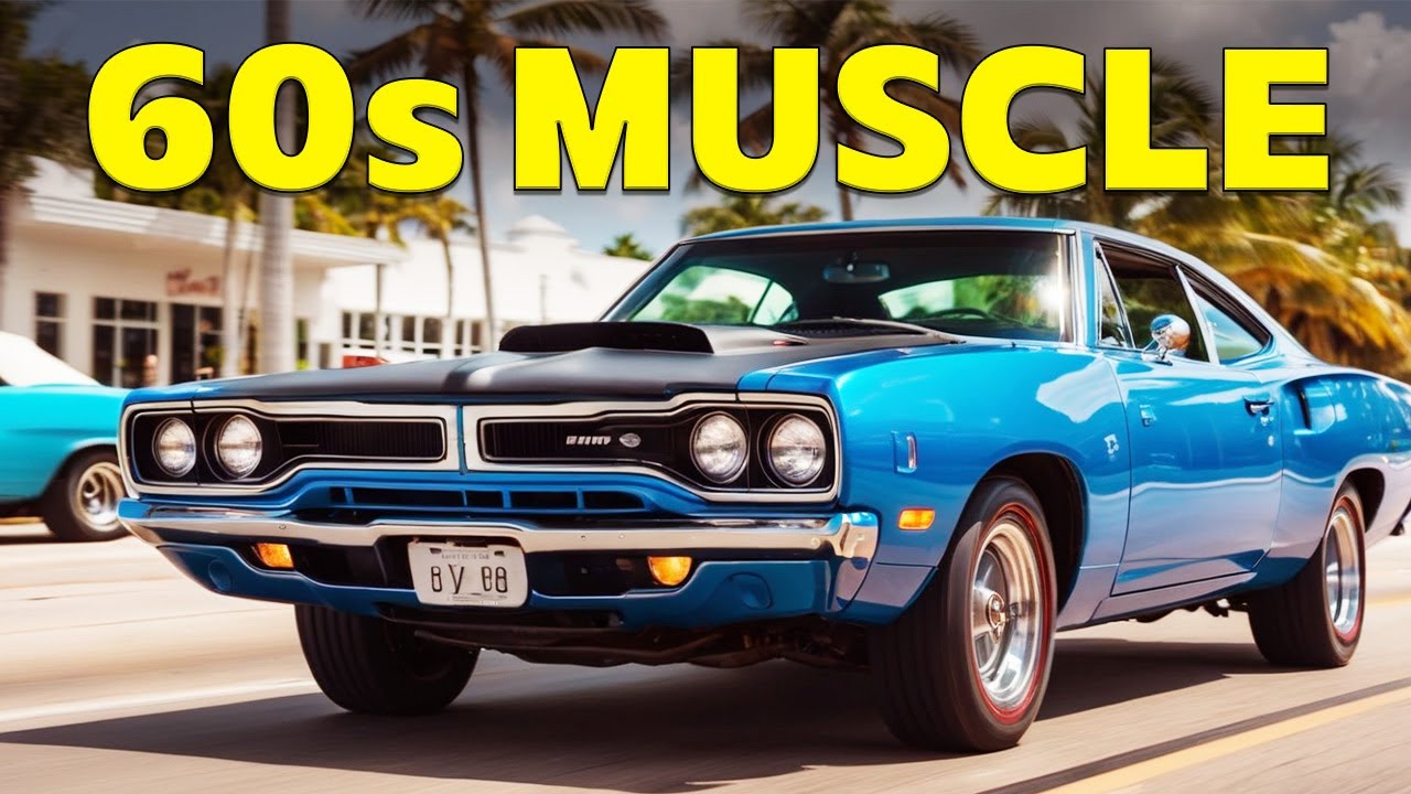 The 8 Greatest Muscle Cars of the 1960s That Outran History! - YouTube