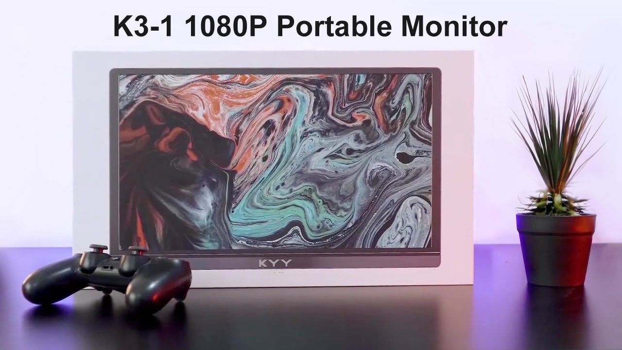 【KYY K3-1 Portable Monitor】Upgraded 1080P IPS Screen Extender💥🙌🥳 - YouTube