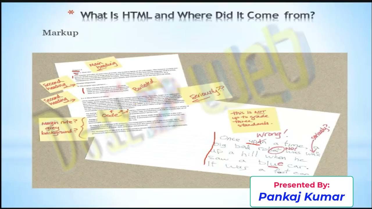 Web Technology and Its Application | What is HTML | 18CS63 | CSE | IT | VTU - YouTube