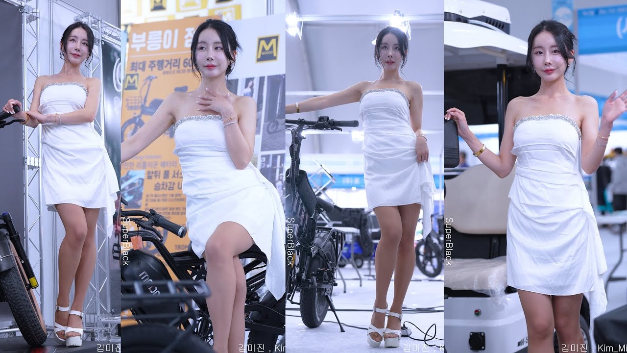 🧩야외 전시장에서 전기차 옆에 있는 모델을 보았다.🧩"김미진 , Kim_MiJin"(ToT)/~~~ - YouTube