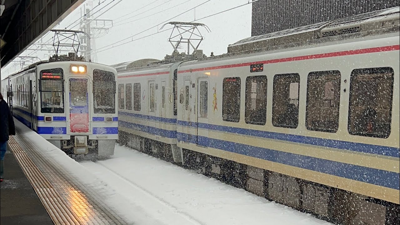 ほくほく線直江津&越後湯沢行き AM11:46 Hokuhoku Line for Naoetsu & Echigo Yuzawa - YouTube