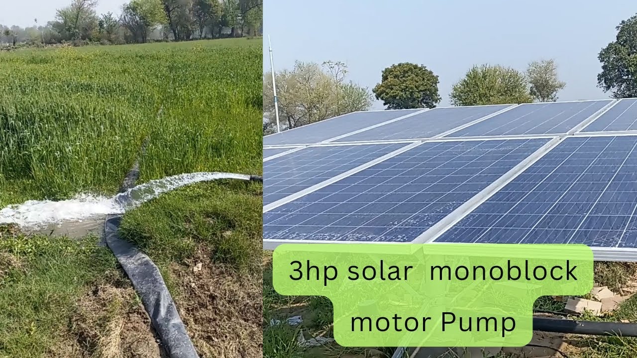 solar monoblock motor pump, solar pump , solar system monoblock kitna ...