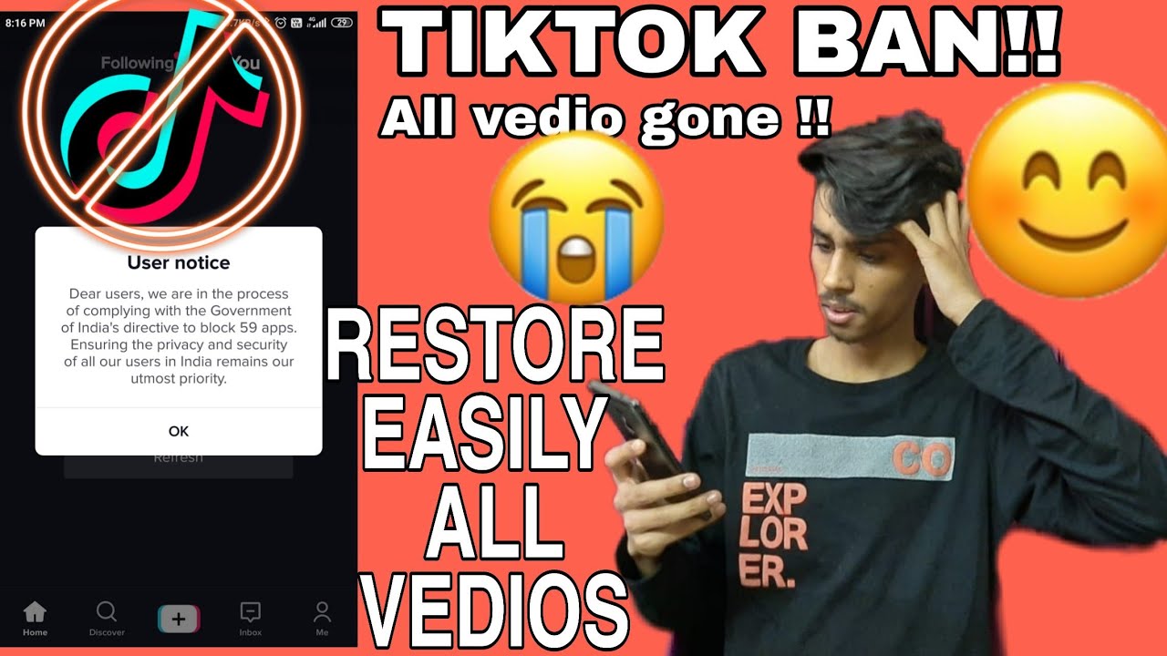 How To RESTORE Your TIKTOK Videos FROM TIKTOK IMPORTANT VIDEO BEST VIDEO 2020 YouTube how-to-restore-your-tiktok-videos-from-tiktok-important-video-best-video-2020-youtube