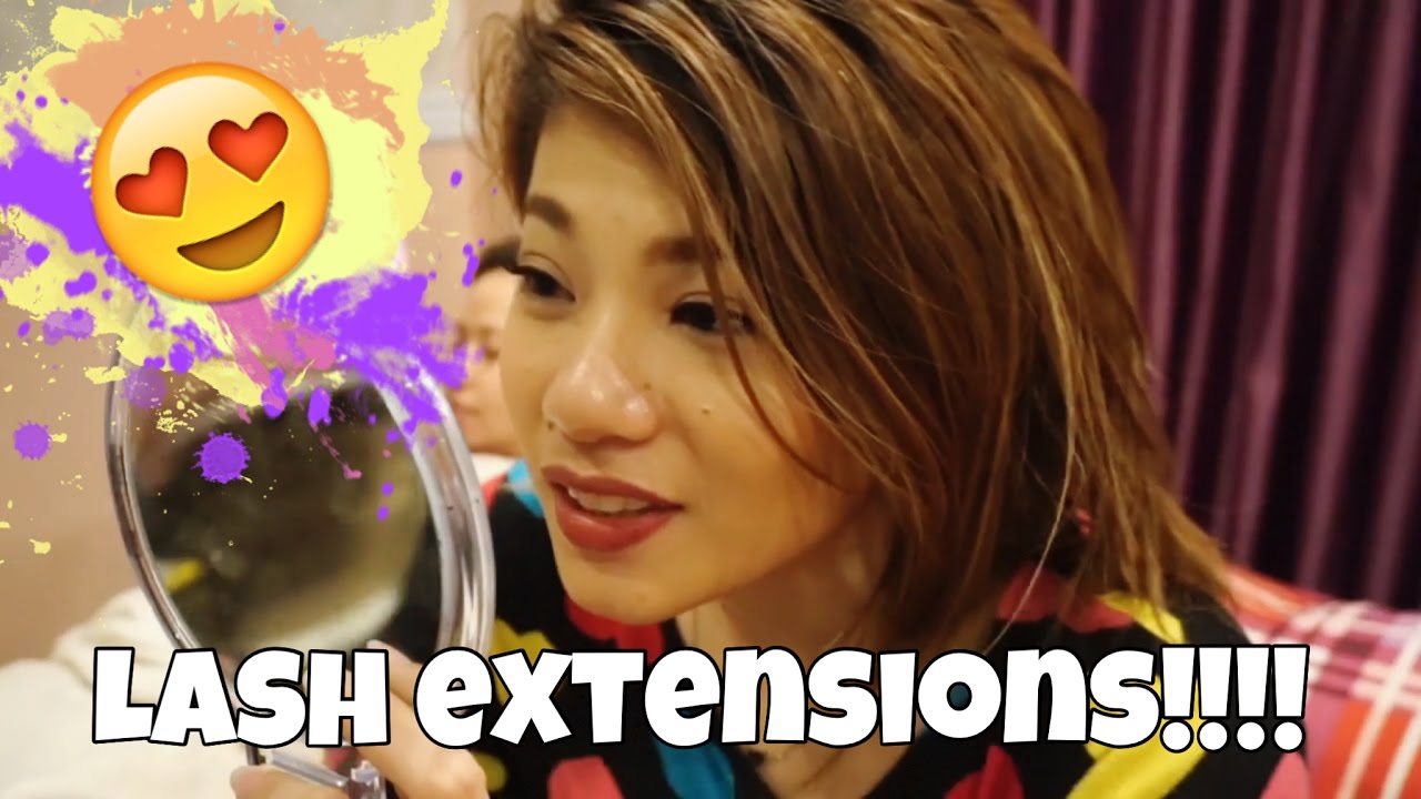 I GOT EYELASH EXTENSIONS! | Lash Wishes | Vlog Philippines - YouTube