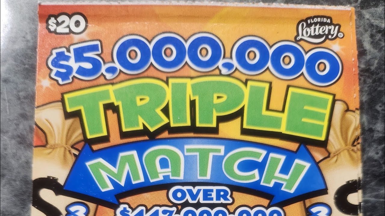 $5,000,000 Triple Match lottery scratch off tickets - YouTube