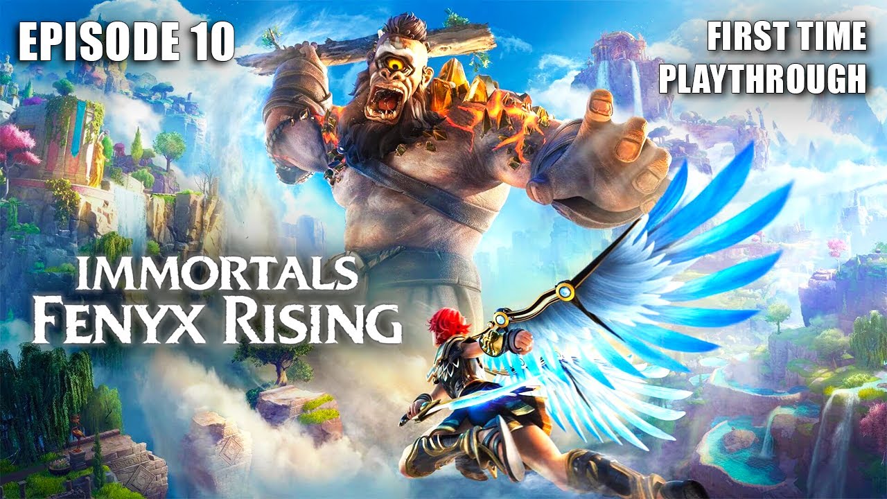 TYPHON IT'S TIME! Immortals Fenyx Rising LIVE Playthrough: Episode 10 ...