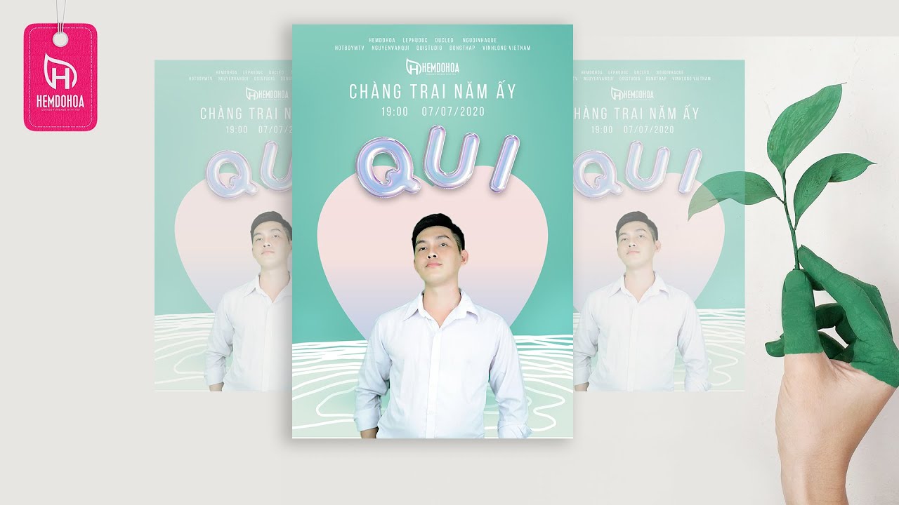 Tạo Thiết Kế Poster MV Có Chắc Yêu Là Đây #CCYLD | Hẻm Đồ Họa - YouTube