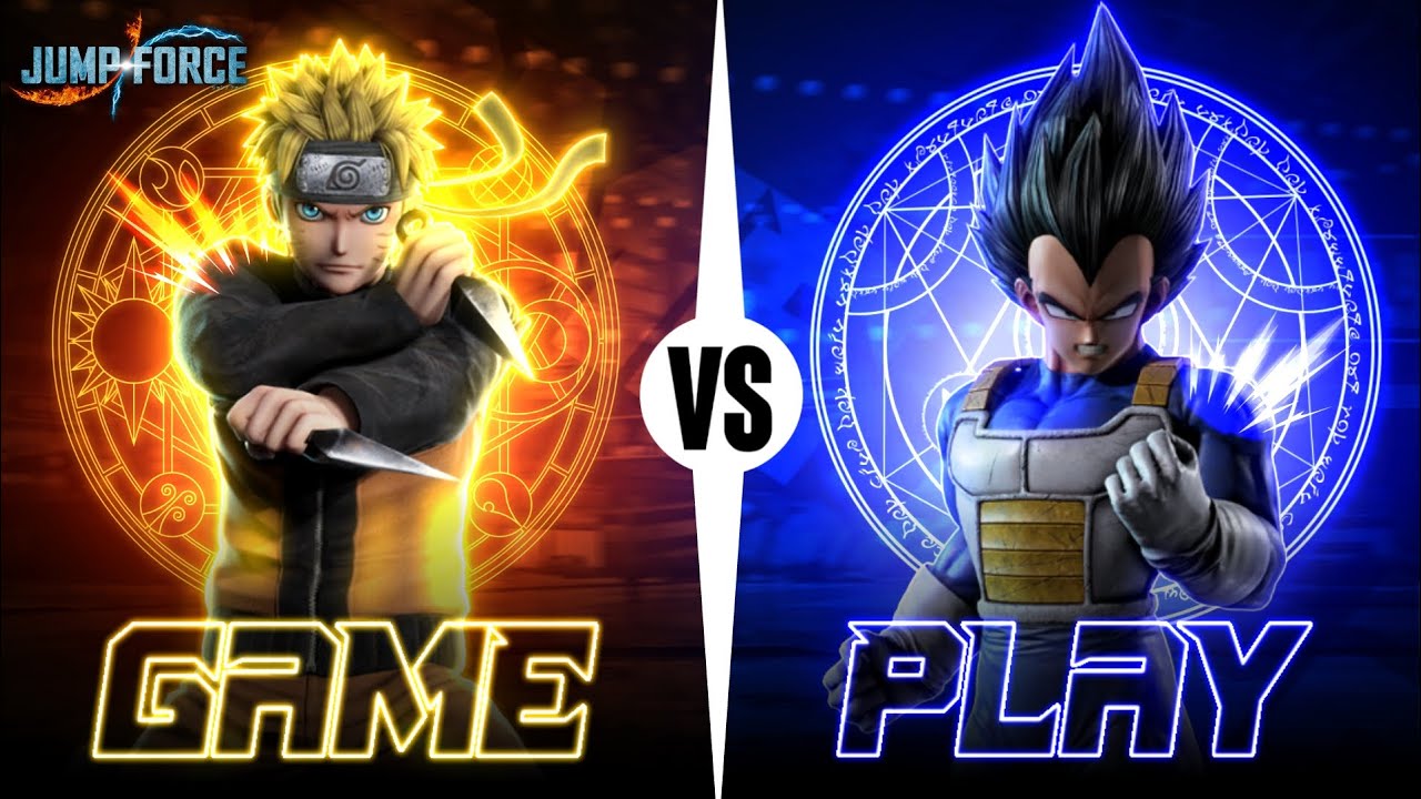 JUMP FORCE - SSJ Vegeta Final FLASH Vs Naruto Gameplay 1vs1 #4 - YouTube