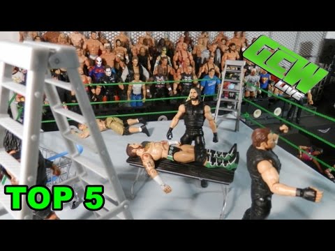 Top 5 GCW Matches Of All Time | WWE Figures - YouTube