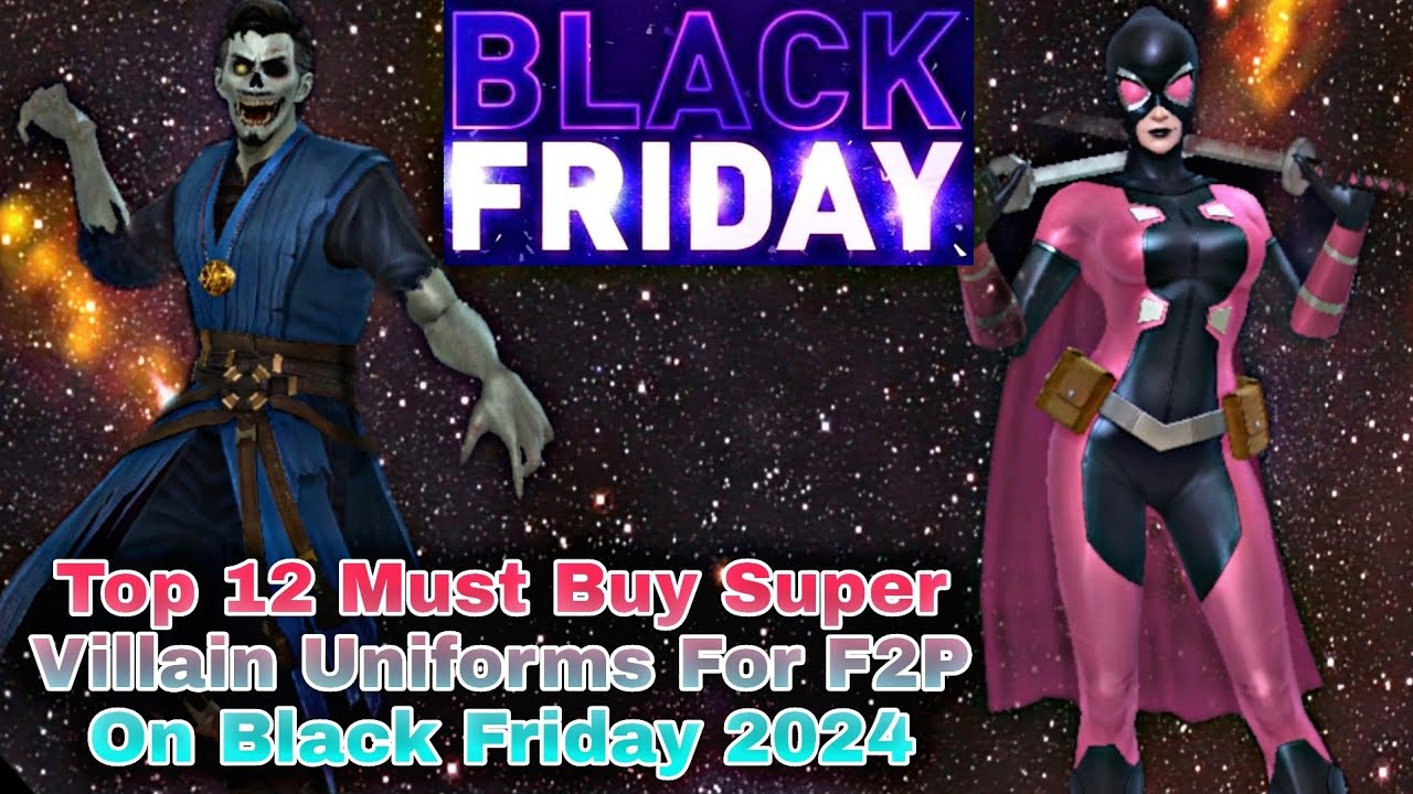 Top 12 Must Buy Super Villain Uniforms For F2P On Black Friday 2024 ...