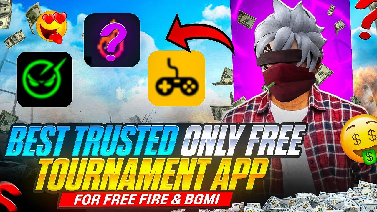 Best Trusted Only Free 🔥 Tournament App For Free Fire & Bgmi 🤑🔥 | 100% ...