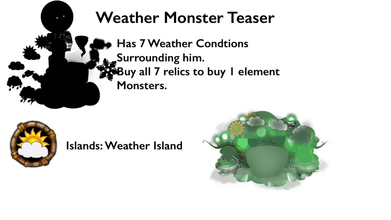My Singing Monsters Weather Monster (Teaser) - YouTube