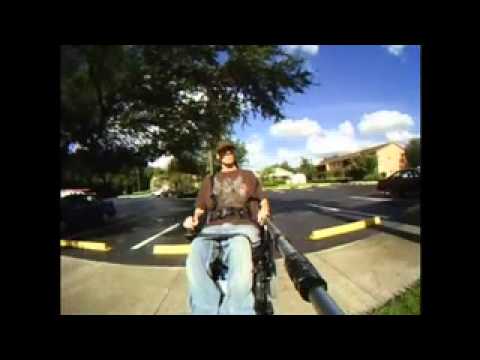 Quadriplegic Using a GoPro Camera from a Wheelchair - YouTube