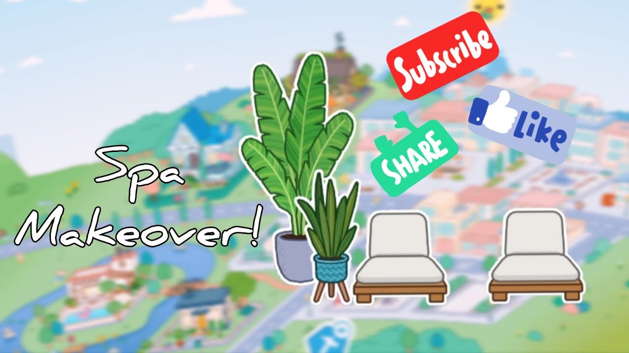 Toca life world Spa makeover! - YouTube