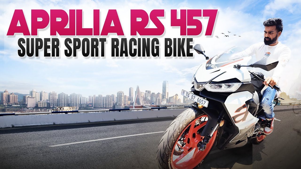 Rode the | Aprilia rs 457 Racing bike | - YouTube
