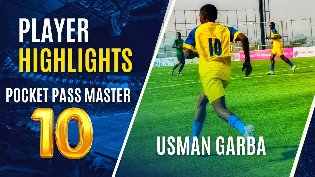 Best of Usman Garba (Pocket Pass Master) - YouTube
